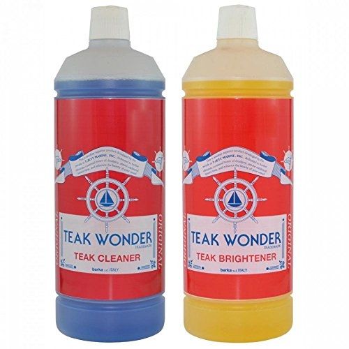 Σετ Teak Wonder Cleaner & Brightener 2 x 1L